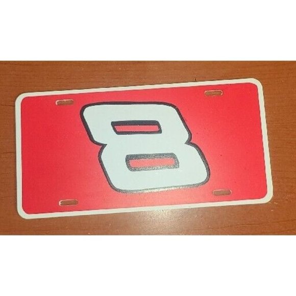 Other | 8 Dale Earnhardt Jr Nascar License Plate Booster Plastic New ...